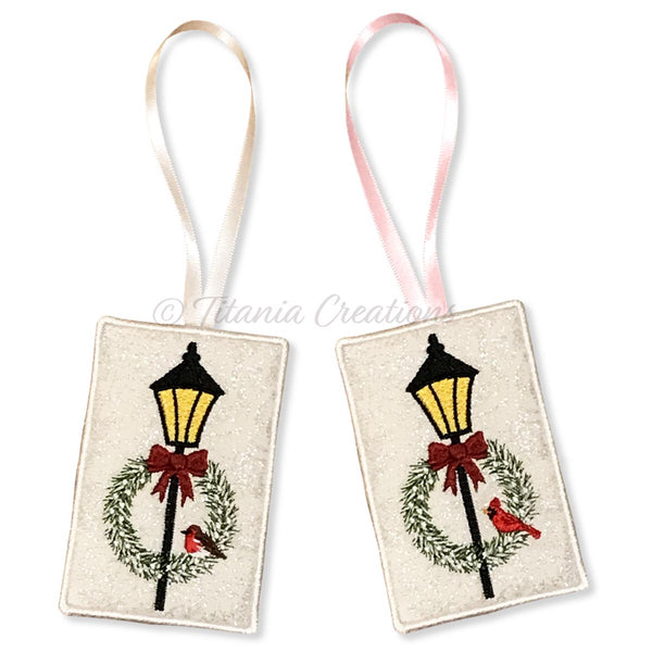 ITH Christmas Lamp Ornament 4x4 - Titania Creations