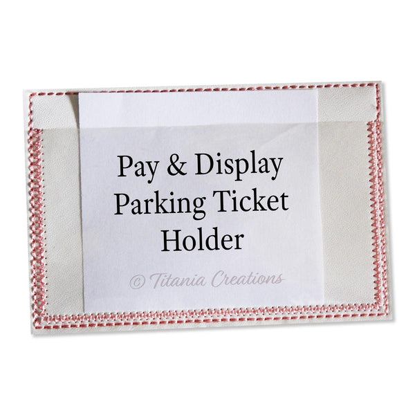 ITH Pay & Display Parking Ticket Holder 4x4 - Titania Creations
