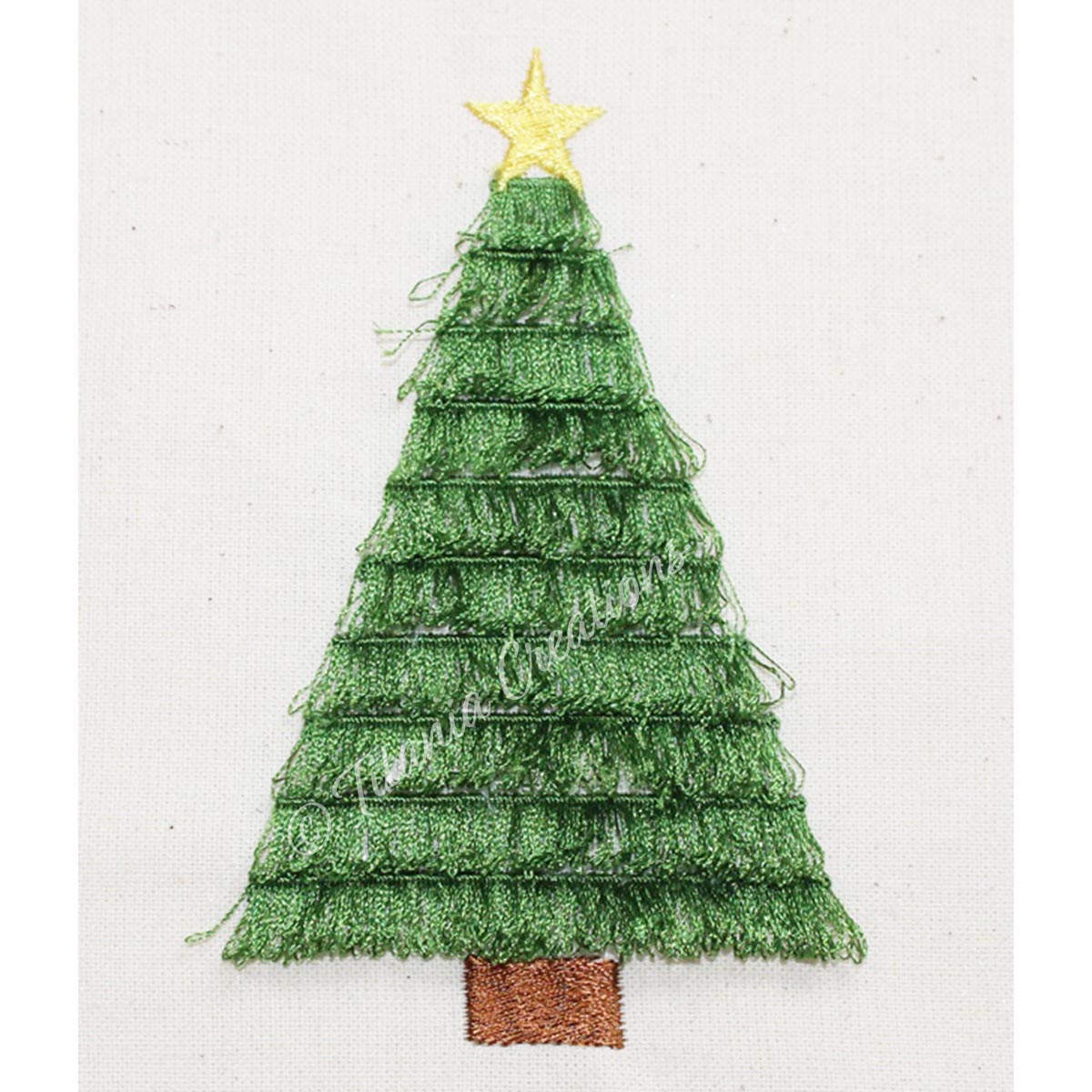Fringe Christmas Tree 4x4 - Titania Creations