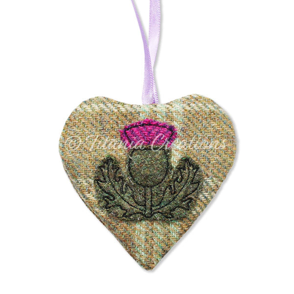 ITH Raw Edge Applique Thistle Heart 4x4 - Titania Creations