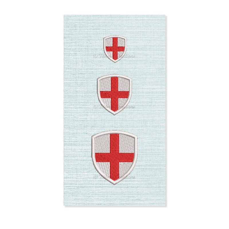 St George Shield 3 Sizes - Titania Creations