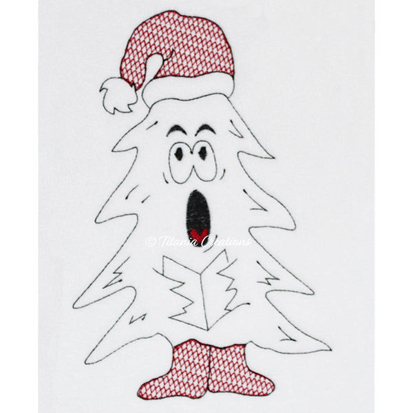 Zen by Adele Collection Singing Christmas Tree 4x4 5x7 - Titania Creations